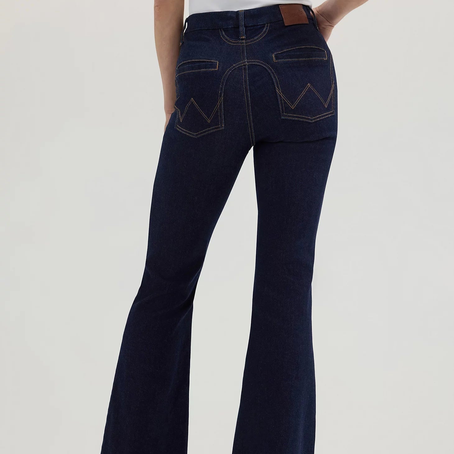 Wrangler Women's Bespoke High Rise Flare Jean in Adalyn – Branded ...