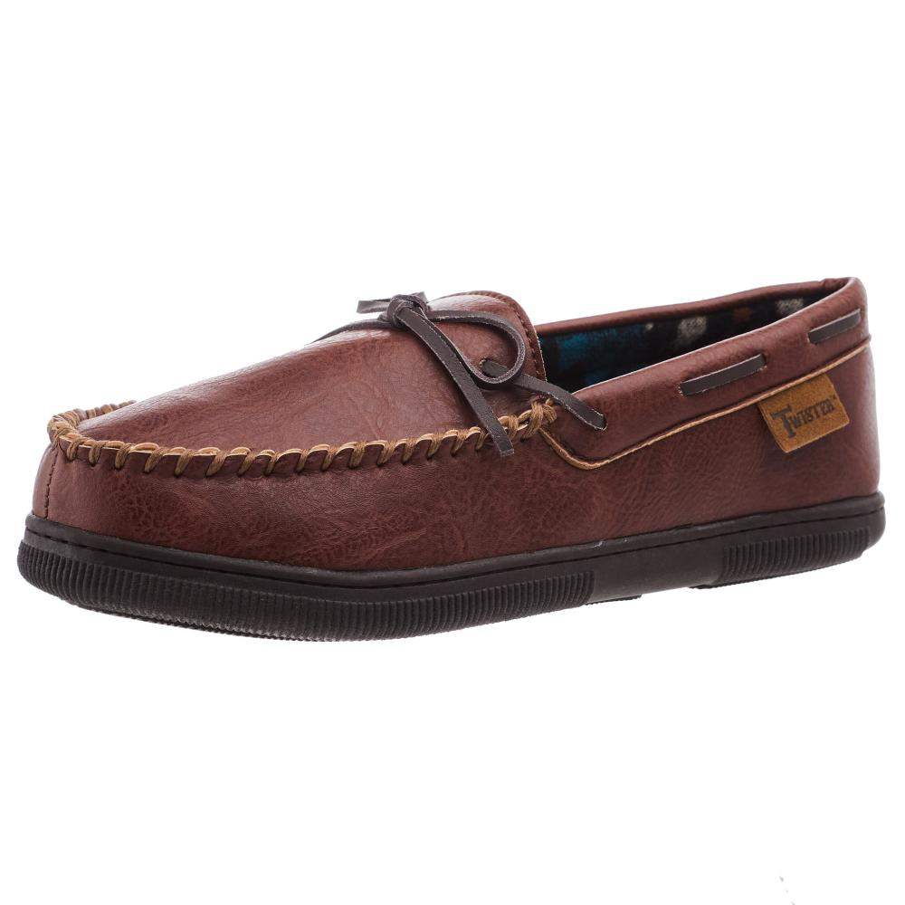 Twister Men's Henry Moccasin Slippers in Brown – Branded Country Wear