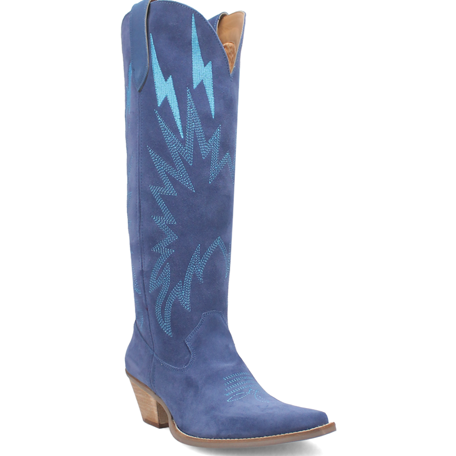 Dingo Women's Thunder Road Suede Boot in Blue – Branded Country Wear