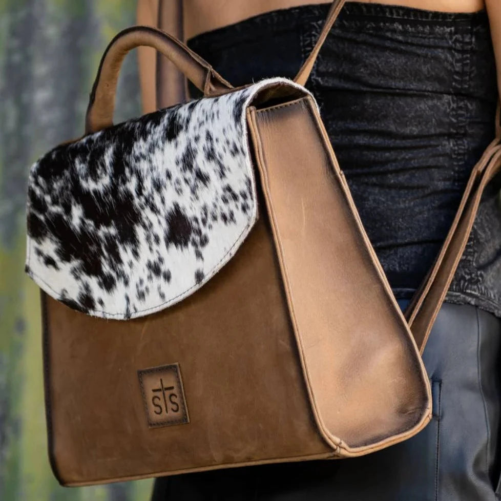 STS Ranchwear Cowhide Remi Convertible Backpack – Branded Country Wear